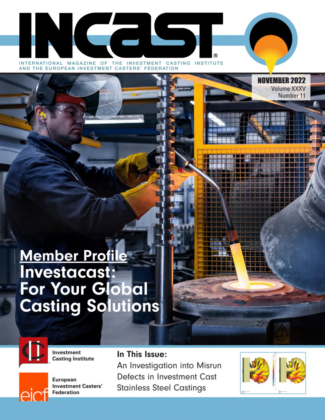 Investacast featured in INCAST magazine - Investacast